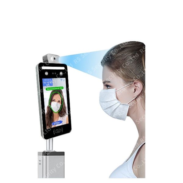 Quality FCC Temperature Measurement Face Recognition Terminal With Infrared Thermal for sale