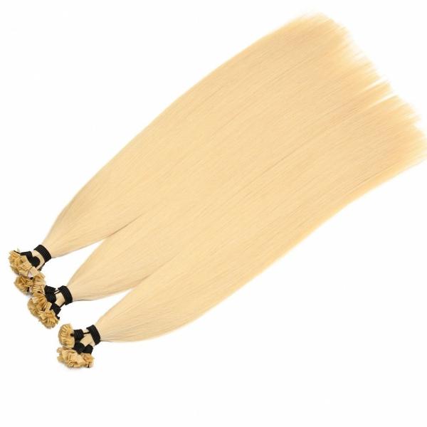 Quality Straight Style Light Color 1g/strand Flat Tip Keratin Hair Extensions for Human Hair for sale