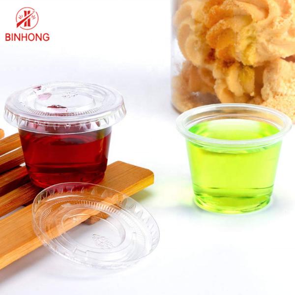 Quality Rolled Rim PP 5.5oz Disposable Dipping Sauce Containers for sale