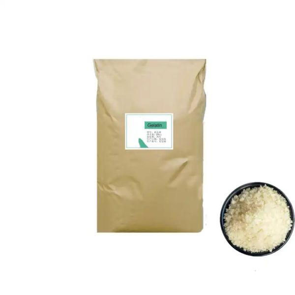 Quality High Protein Industrial Gelatin 200-220 Bloom Gel Strength for sale