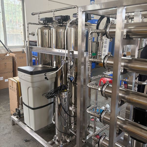 Quality Automatic Industrial Water Softener System 5-100 T/H FRP Tank for sale