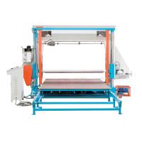 Quality Re-Bounding Horizontal Polystyrene Foam Sheet Block Cutting Machine for sale