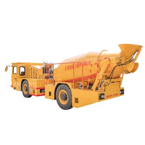 Quality KJCJ-3 Underground Mining Concrete Mixer Equipped With Cummins Engine for sale