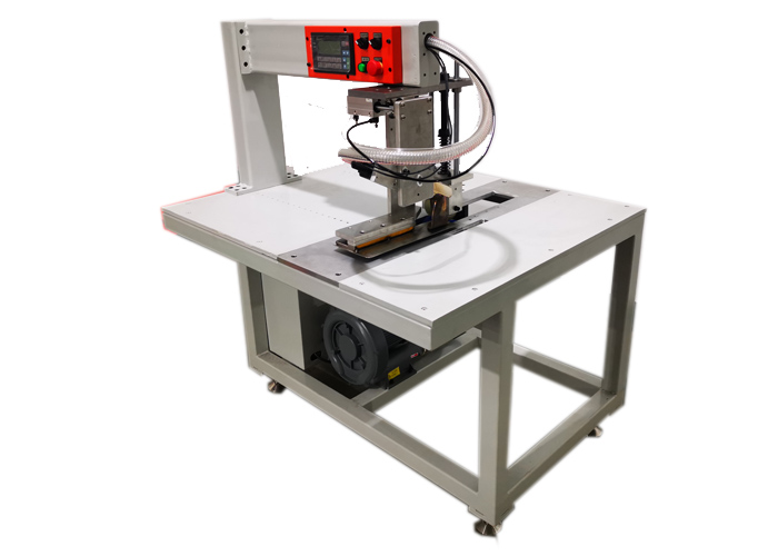 Regular Slot Cartonplast Box Sleeve Making Machine Hot Air Seamless Welding