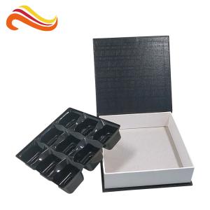 Quality Square Recycled Cardboard Gift Boxes Magnetic Personalized Packaging Boxes with for sale