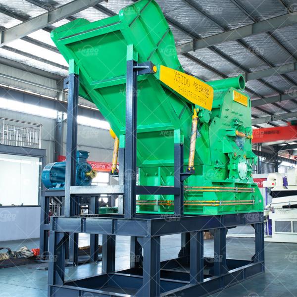 Quality 8T/H-12T/H Metal Shredder Equipment Waste Radiator Crushing Machine for sale