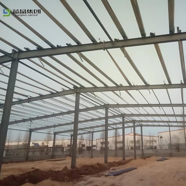 Quality One Stop Design Steel Construction Warehouse Large Span Anti Earthquake for sale
