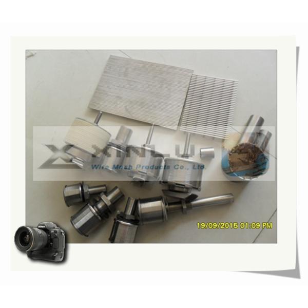 Quality Wedge Wire 100 Mesh Filter Screen Stainless Steel Customized For Water Treatment for sale