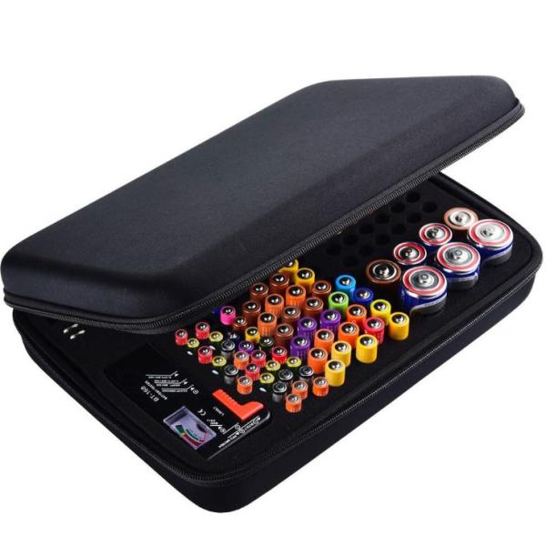 Quality Eco Friendly EVA Waterproof Tool Case 13x9x3.75 Inch For AA Battery for sale