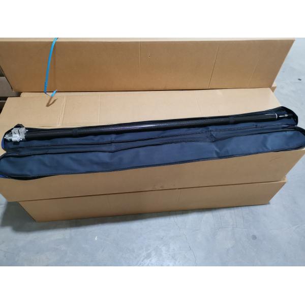 Quality RTK Carbon Fibre Telescopic Pole Gnss 2.44m Black for sale