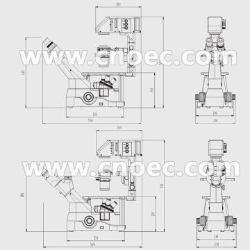 Quality LED Inverted Fluorescence Microscope with Kohler Illumination A14.0900 for sale