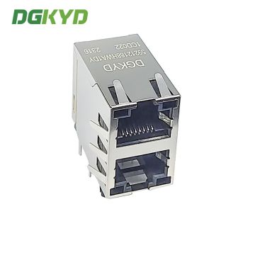 Quality DGKYD59212188HWA1DY1CD022 RJ45 Multi Port Socket With Shielded Modular Interface for sale