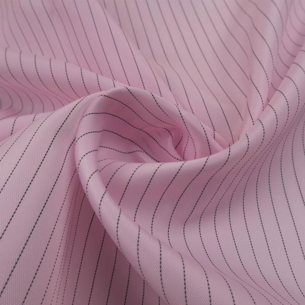 Quality 5mm ESD Grid Polyester Fabric Dust Free Anti Static for sale