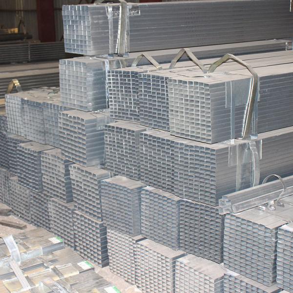 Quality A36 50mm Galvanised Square Tube For Green House for sale