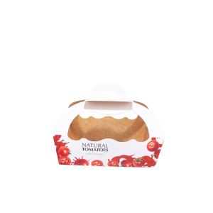 Quality Grapes Tomatoes Fruit And Vegetable Packaging Boxes With Handle FSC Certified for sale