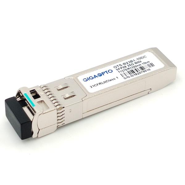 Quality SFP28 Bidirectional Optical Transceiver Module 10km LC DOM 1270nm-TX/1330nm-RX for sale