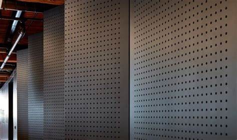 Quality Decorative Formica Laminate Perforated Acoustic Panel MDF Wood Sound Absorbing Board for sale