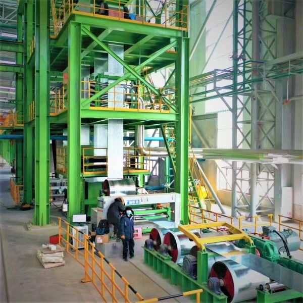 Quality Vertical Continuous Galvanizing Line Electro Steel Galvanizing Plant Design for sale