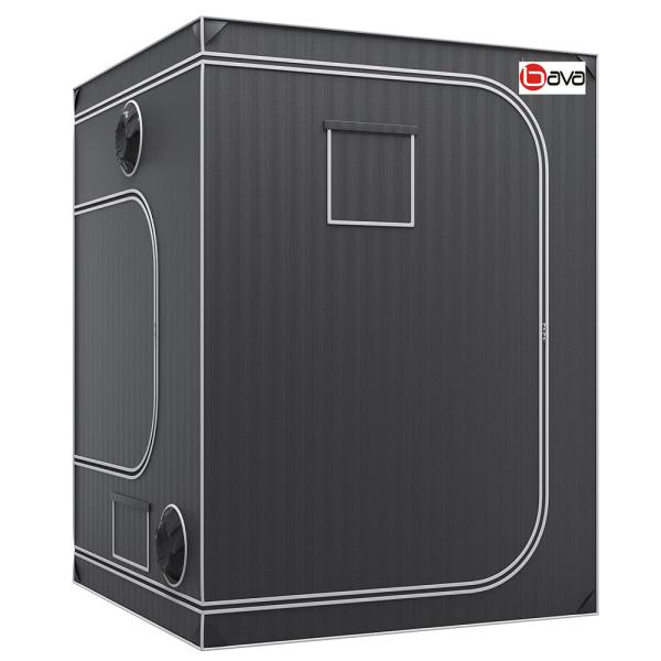 Quality 120x120x200cm Large Hydroponic Grow Tent 22mm Metal Pole 1680D Mylar 4x4 Plant Kit for Home Cultivation for sale