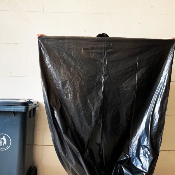 Quality 5-50 mic Thickness Beige Clear Heavy Duty Plastic Industrial Garbage Packaging Clean Up Bag Can Liners for sale