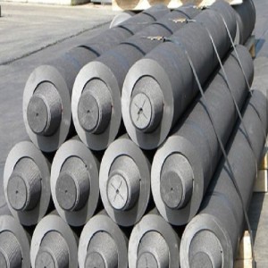 Quality SHP Grade 5.8 Microns Graphite Electrode Rod For Making Arc Furnace for sale