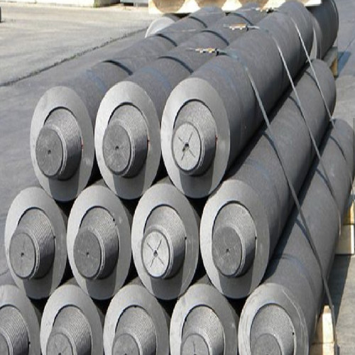 Quality SHP Grade 5.8 Microns Graphite Electrode Rod For Making Arc Furnace for sale