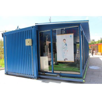 Quality 40HC Expandable Prefabricated Shipping Container Exhibition For Show for sale