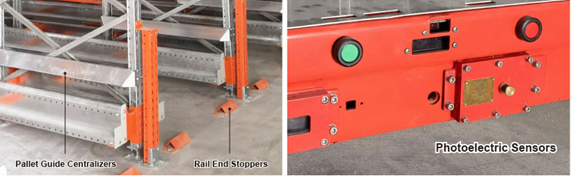 Explosion-Proof Radio Shuttle Racking