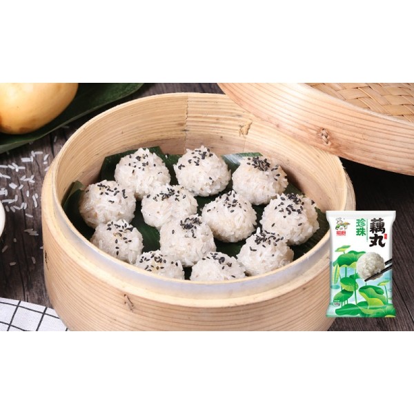 Quality Congchu Ready To Eat Packaged Food Vacuum Bag Lotus Root Balls 280g for sale