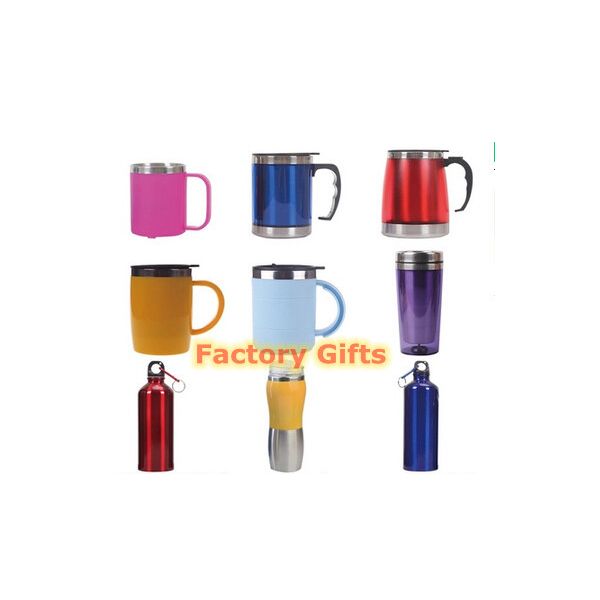 Quality Heat Resistance Mug And Cup Plastic Exterior And Steel Interior Custom Coffee Mugs for sale