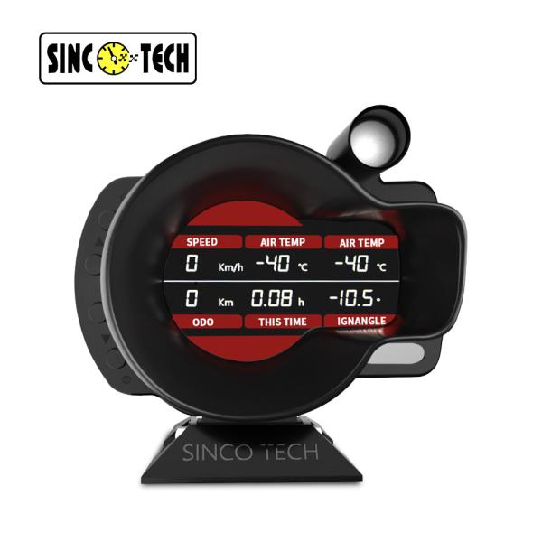 Quality DO916 Sinco Tech Dash Speed OBDII Digital Oil Pressure Gauge for sale