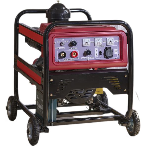 Quality 250A Portable Pipeline / Steel Structure Diesel Welding Generator With AC 3kW / for sale