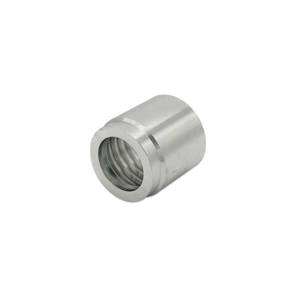 Quality Silver / Golden Hydraulic Hose Fitting , Hydraulic Pipe Fittings Galvanized Zinc for sale