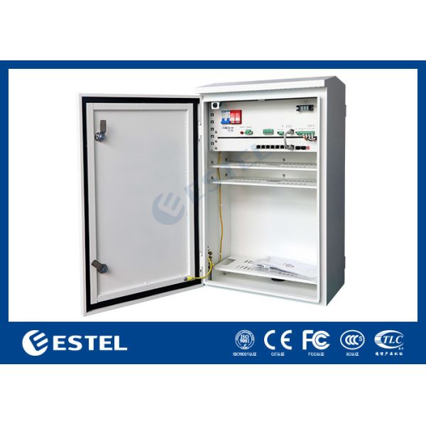 Quality Outdoor Smart Surveillance Box ESP0603 Network Switch Box Pole Mount Enclosure for sale