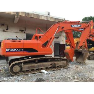 Quality Boom Length 5700mm DOOSAN DH220 21400kg Used Excavator Machine for sale