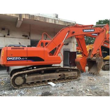 Quality Boom Length 5700mm DOOSAN DH220 21400kg Used Excavator Machine for sale