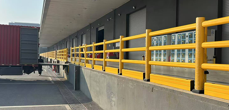 Warehouse Protector Anti-Collisio Safety Barrier Guardrails Sliding Door