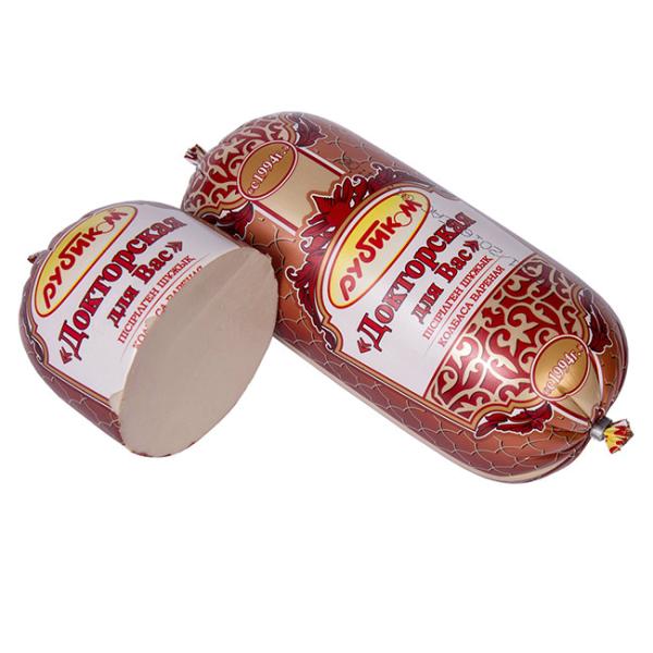 Quality Different Colours Available Customs Logo Flexography Printing 5 Layers Sausage for sale