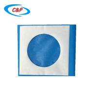 Quality Disposable Surgical Nonwoven Fenestrated Drape With Adhesive Around The Hole for sale