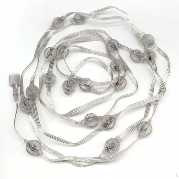 Quality Christmas Color Changing Flexible 3D Pixel Light With Transparent Crystal for sale
