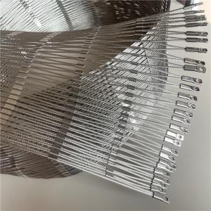 Quality 1.5mm Diamond Stainless Steel Wire Rope Mesh Installed Onto Balustrade for sale