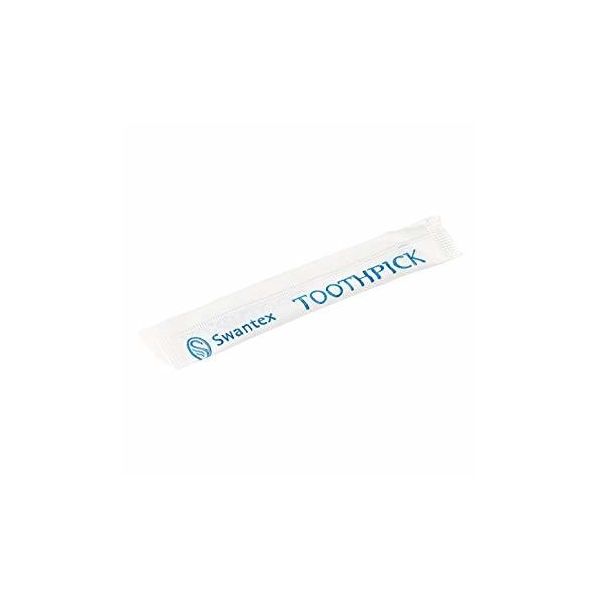 Quality Natural Bamboo Toothpick with Personalized Logo and Paper Package Size 8.5cm*1 for sale