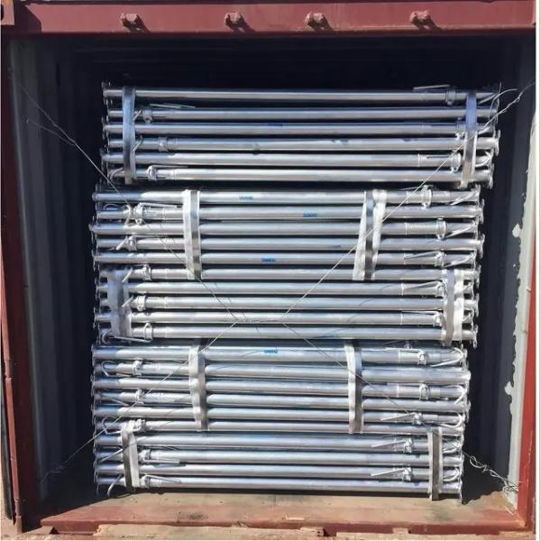 Quality HDG Surface Treatment Adjustable Height Steel Props For Construction for sale