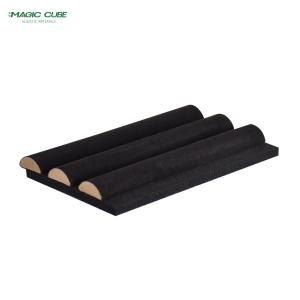 Quality Acoustic Wooden Slat Panels With Luxurious Suede Finish For Sound Absorption And for sale