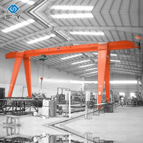 Quality Single Beam 5 Ton Gantry Crane Semi Goliath Crane for sale