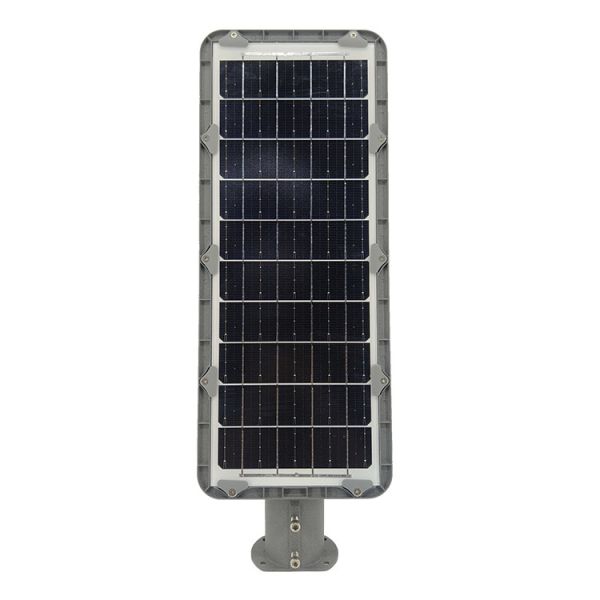 Quality CRI Ra 70 Solar Panel 220V Outdoor Waterproof IP66 Dark Grey Solar Led Street Lighting for sale