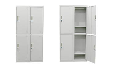 Quality School Furniture 185cm height 0.16 CBM Metal Wardrobe Cabinet for sale