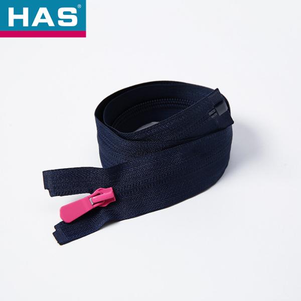 Quality Colorful Nylon Zippers Customized White Open Ended Zip Auto Lock for sale