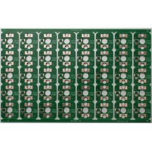Quality Custom 2 Layer PCB FR-4 1oz Copper Gold Fingers for Energy Storage with HASL for sale