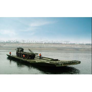 Quality Tracked Load 72t Temporary Bridge Power Military Floating Bridge for sale